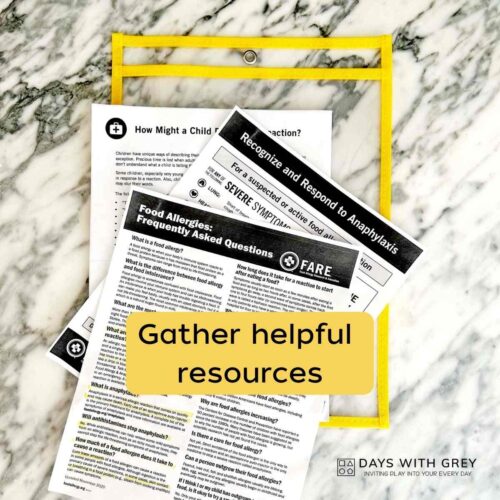 Back to School with a Food Allergy - Days With Grey