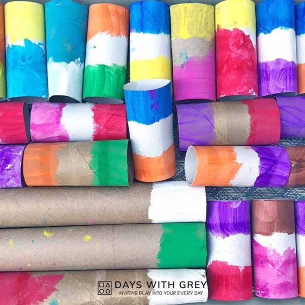 Paper Roll Color Maze - Days With Grey