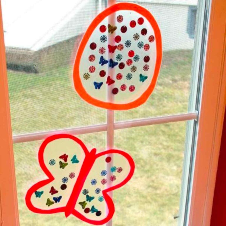 9 Easy DIY Suncatcher Crafts for Kids to Make - Days With Grey
