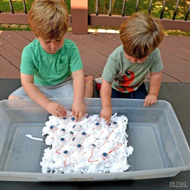 12 Shaving Cream Sensory Activities for Kids - Days With Grey