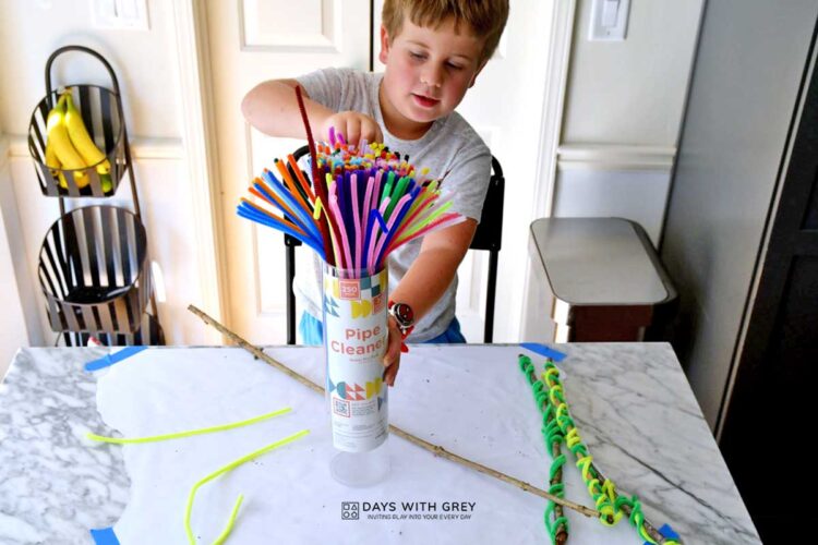 Pipe Cleaner Stick Wands - Days With Grey