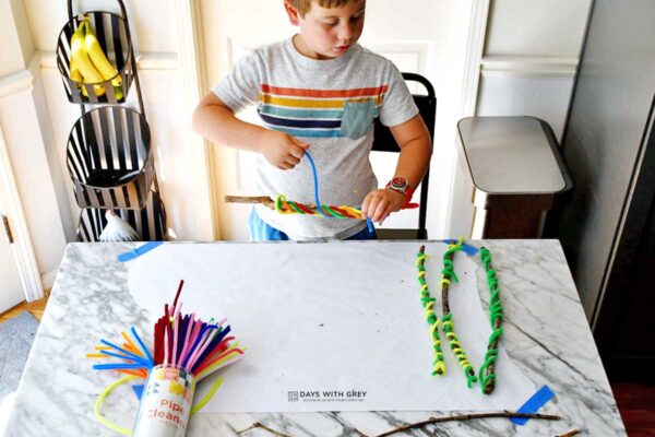 Pipe Cleaner Stick Wands - Days With Grey
