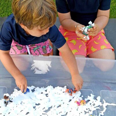 12 Shaving Cream Sensory Activities for Kids - Days With Grey