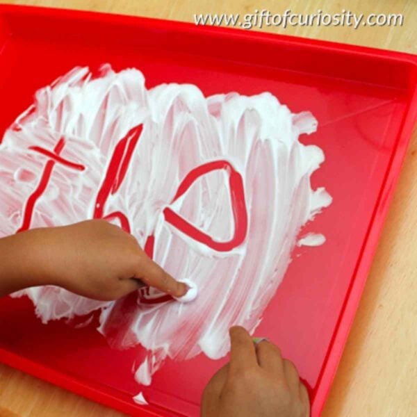 12 Shaving Cream Sensory Activities for Kids - Days With Grey