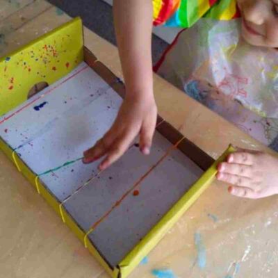 How to Splatter Paint for Kids - Days With Grey