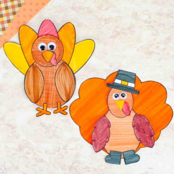 25 Easy Turkey Crafts and Ideas for Kids (2024) - Days With Grey