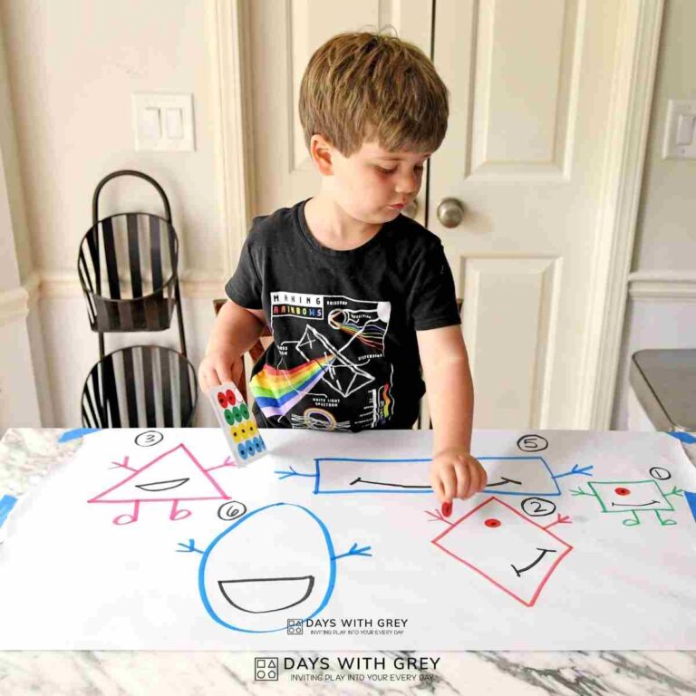 20 Shape Activities for Preschool - Days With Grey
