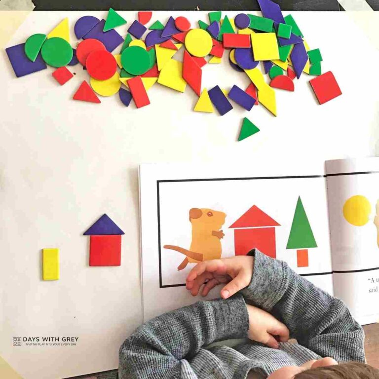 20 Shape Activities for Preschool - Days With Grey
