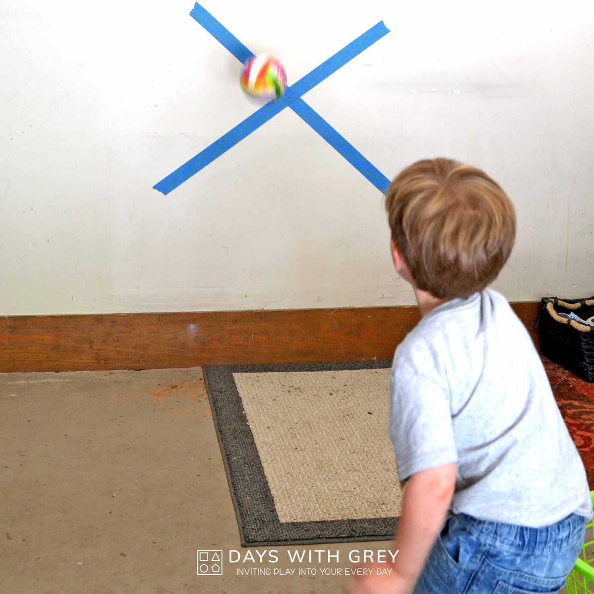 Preschool Ball Toss - Days With Grey