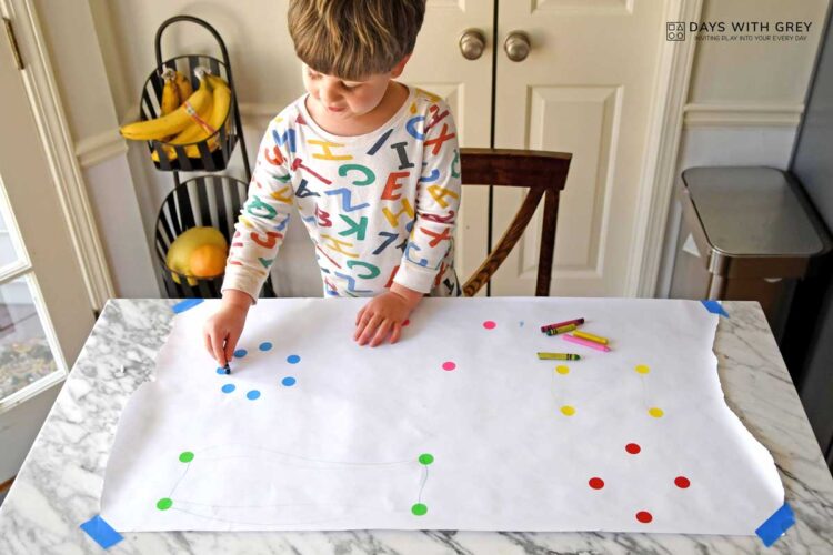 Mystery Shapes: a Fine Motor Activity - Days With Grey