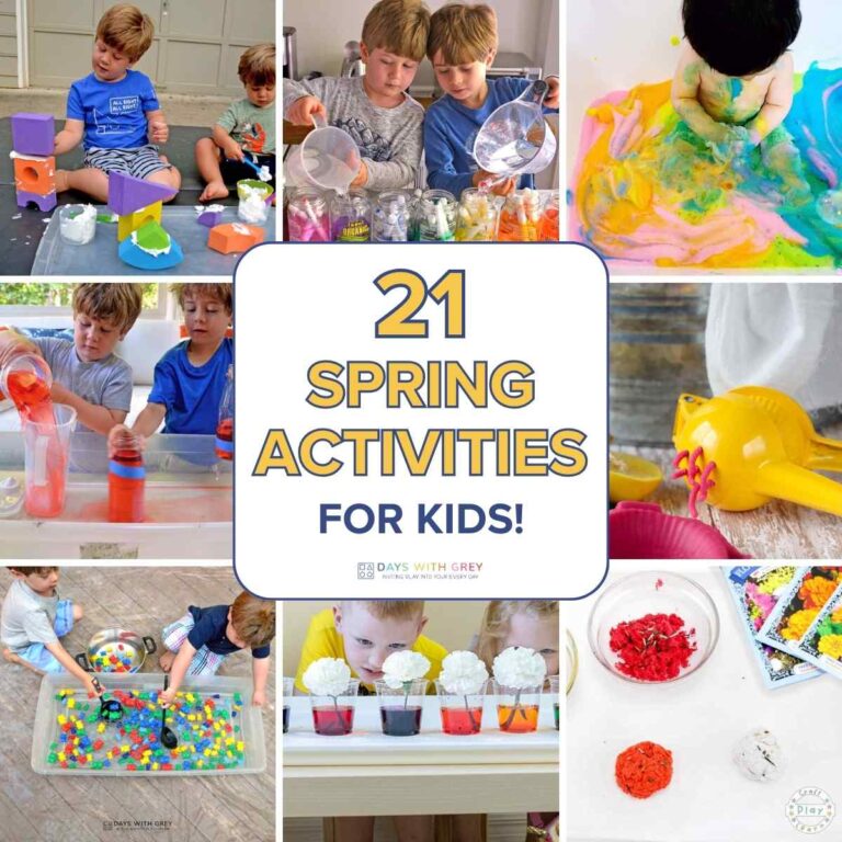 21 Spring Activities for Kids - Days With Grey