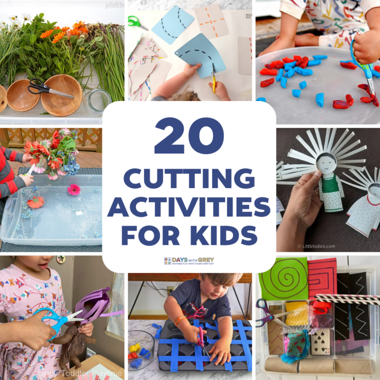 20 Cutting Activities for Preschoolers - Days With Grey