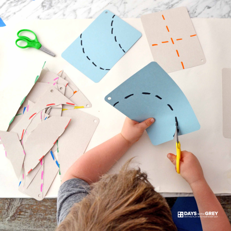 20 Cutting Activities for Preschoolers - Days With Grey