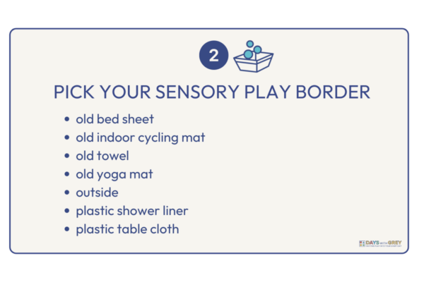 How to Introduce Sensory Play - Days With Grey