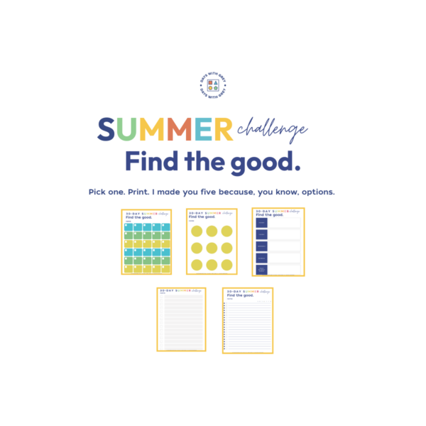 30-Day Summer Challenge - Days With Grey