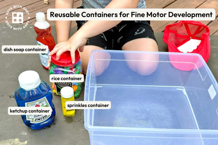 5 DIY Fine Motor Tools and Toys for Preschool - Days With Grey