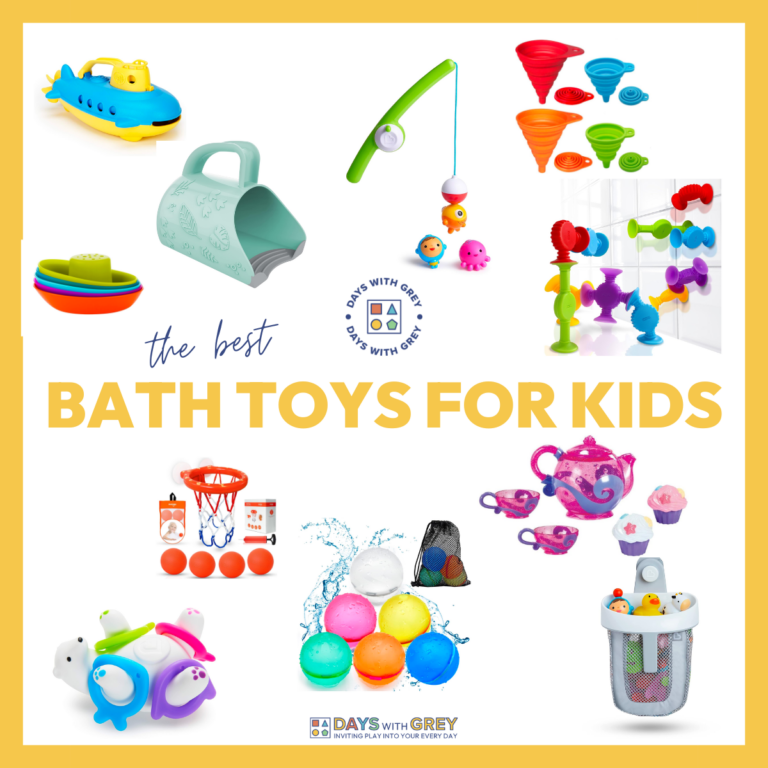 15 Fun Bath Toys for Toddlers and Kids (2024-2025) - Days With Grey