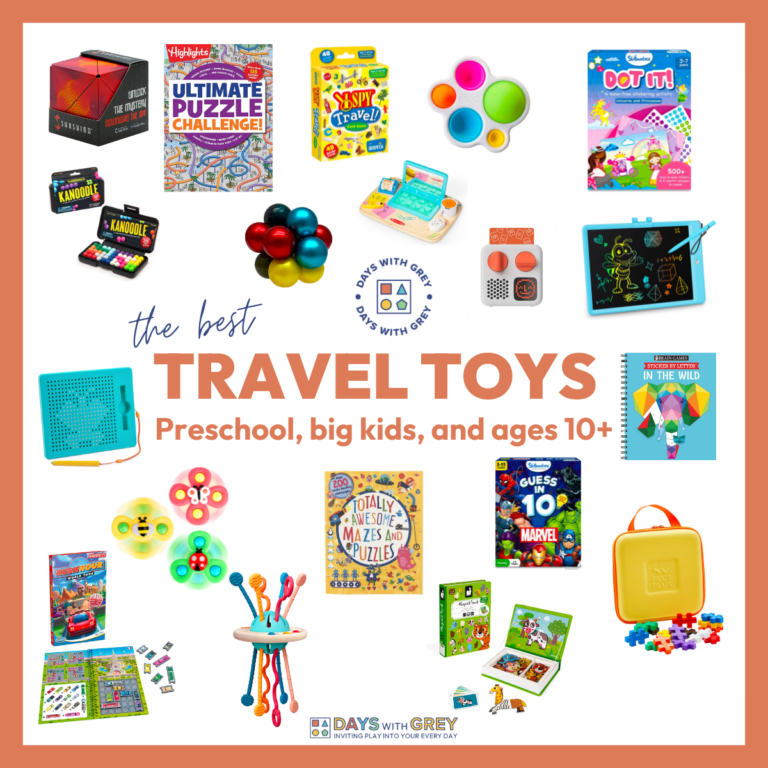 15 Top Travel Toys for Kids (2024-2025) - Days With Grey