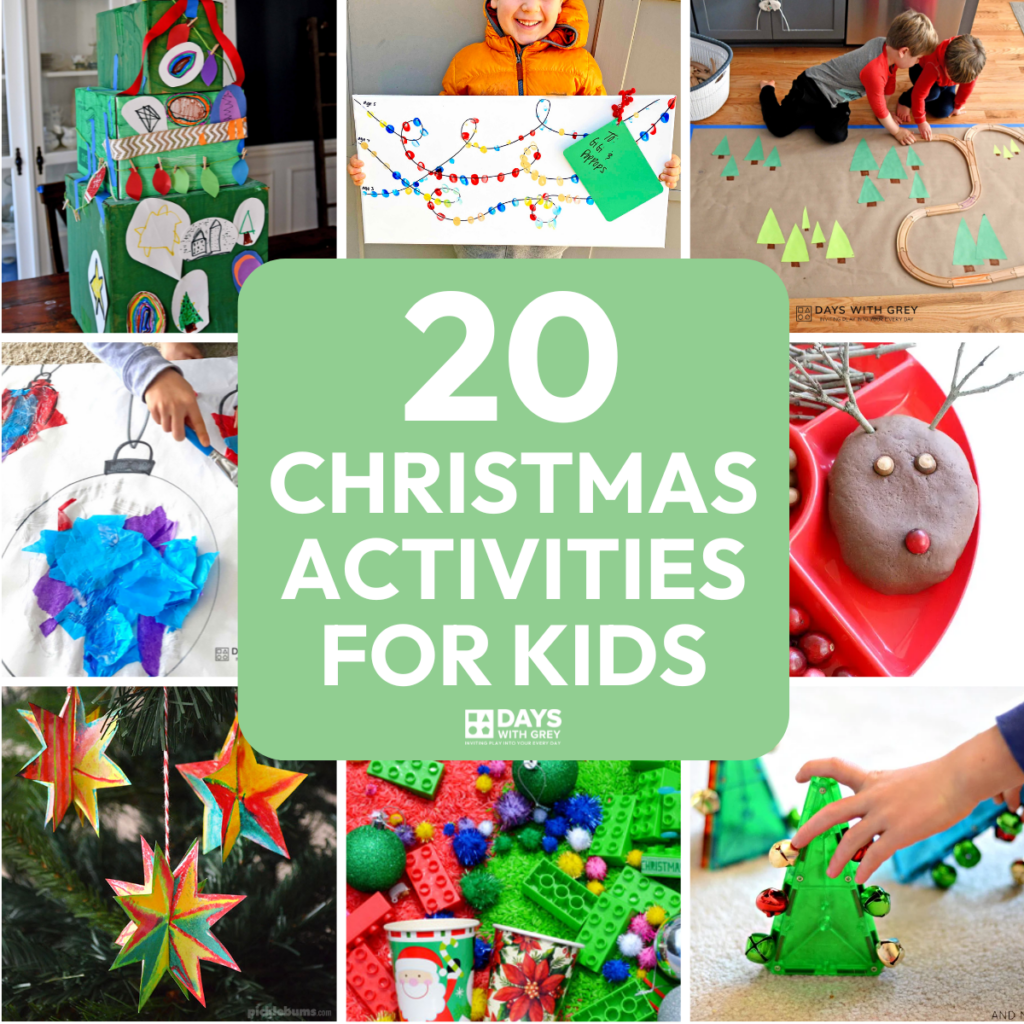 20 Fun Christmas Activities for Kids this Holiday - Days With Grey