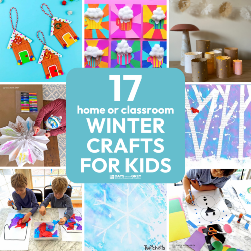 17 Easy Winter Crafts for Kids at Class Parties - Days With Grey