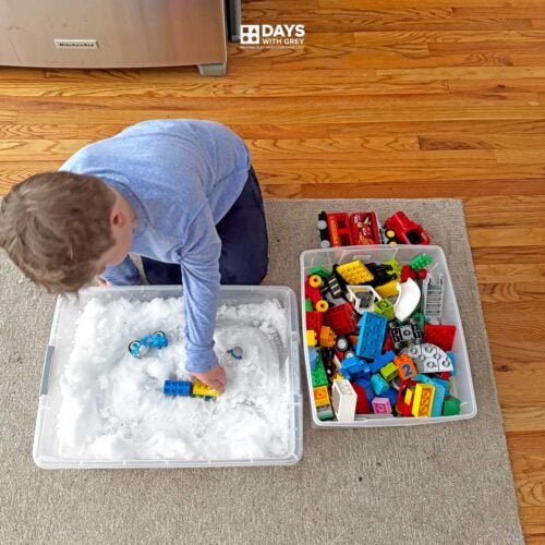 13 Fun Winter Sensory Ideas and Activities for Play - Days With Grey