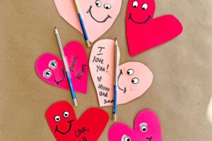 DIY Heart Valentine for Kids - Days With Grey
