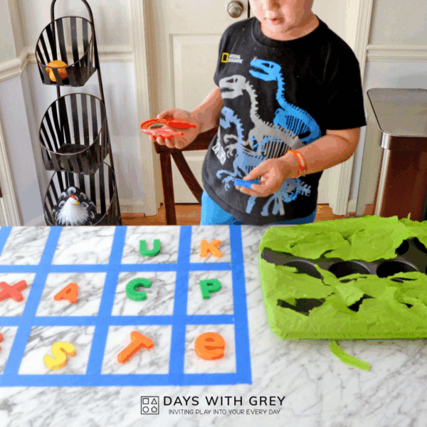 Letter Recognition Activities to Teach the Alphabet - Days With Grey