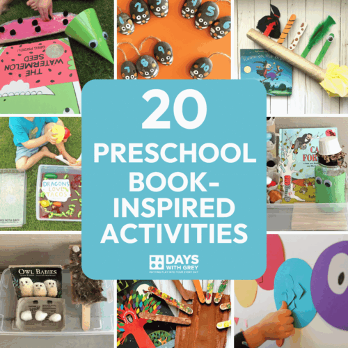 20+ Preschool Book Activities for Picture Bookses - Days With Grey