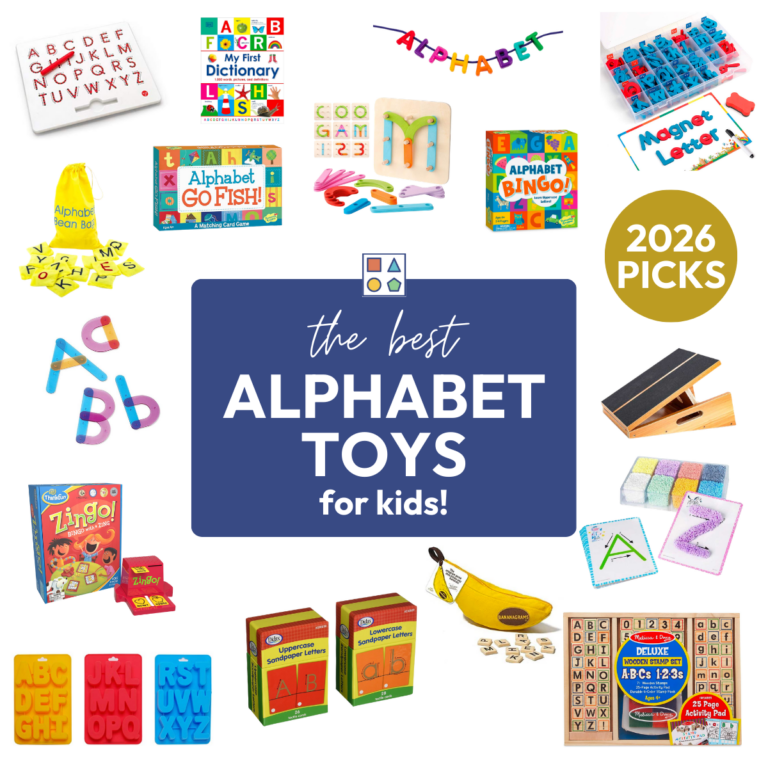 Best Alphabet Learning Toys for Kids to Learn Letters - Days With Grey
